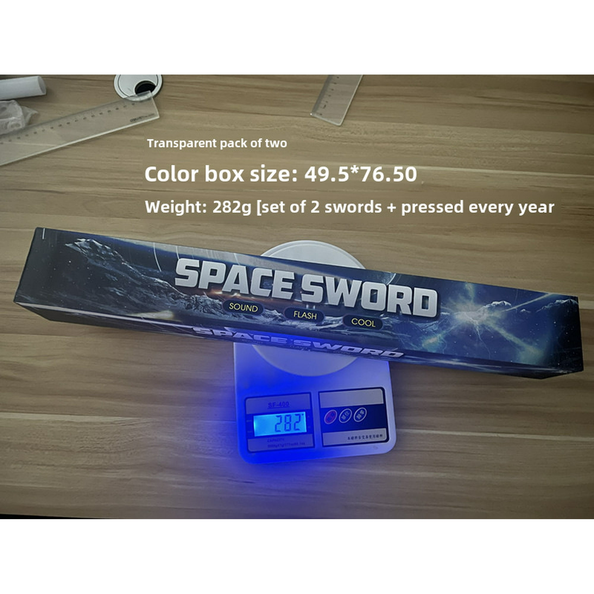 Click here for Unbranded 2-Pack Transparent Led Light Sabers For... prices