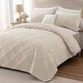 Exclusivo Mezcla Ultrasonic Full Queen Quilt Set, 3-Piece Lightweight ...