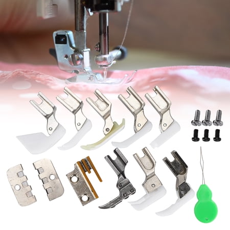 FLAMEEN Plastic Invisible Pressor Foot,Foot Presser Feet Set,Sewing ...