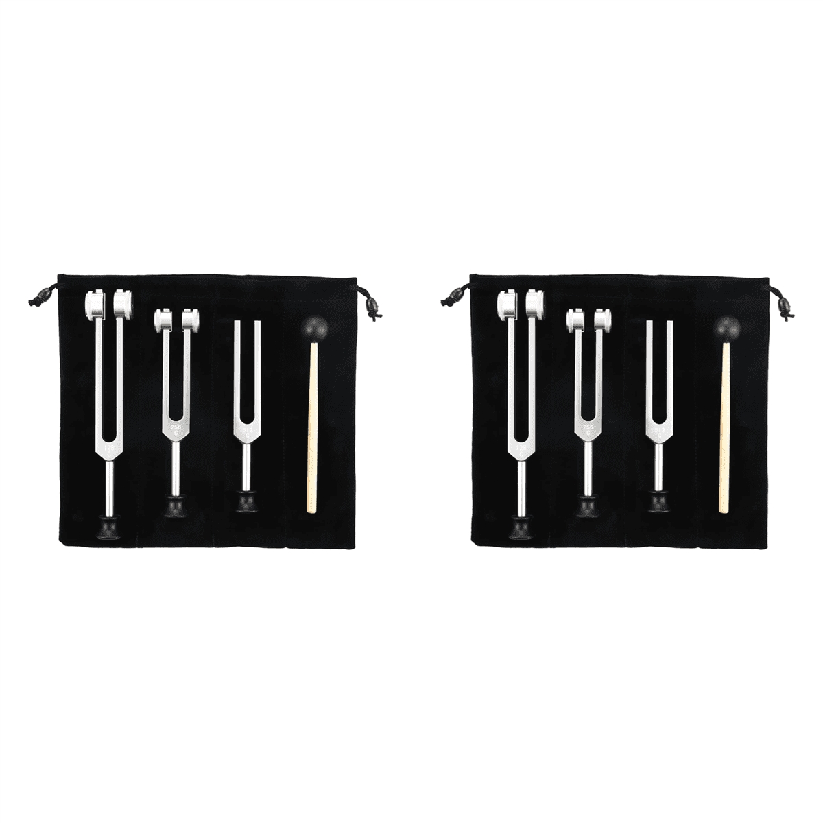 Juego de Diapasón de 6 Paquetes (128 Hz, 256 Hz, 512 Hz) Kit de ...