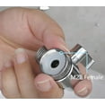 Sink Faucet Diverter Valve M22 X M24 3 Way Sink Valve Diverter Adapter