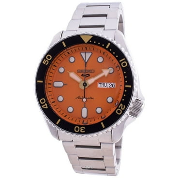 Seiko 5 Sports Automatic Brown Dial Men's Watch SRPJ47K1 - Walmart.com