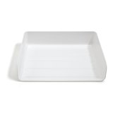 TRU RED Side Load Stackable Plastic Letter Tray White TR55328 - Walmart.com