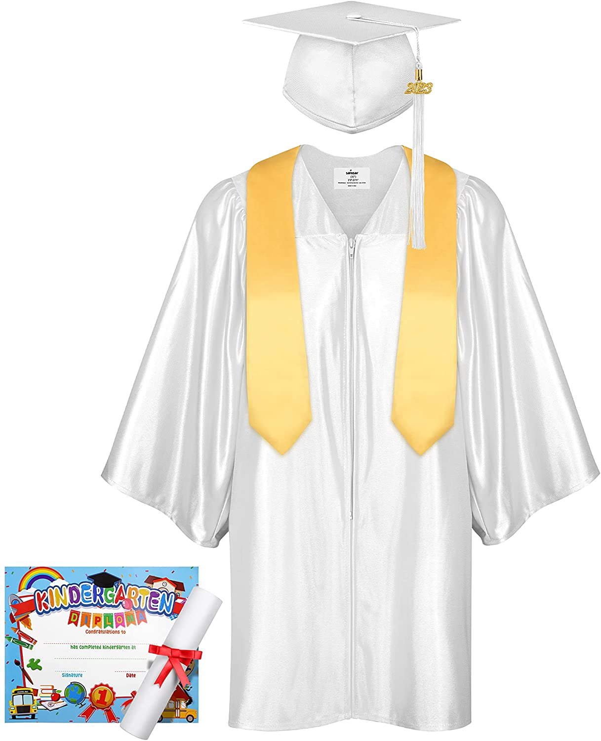 Kids Graduation Ceremony Outfit 5-Piece 2025 Preschool Graduation Set ...