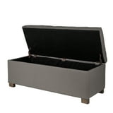 HomePop Large Tufted Storage Bench, Multiple Colors - Walmart.com