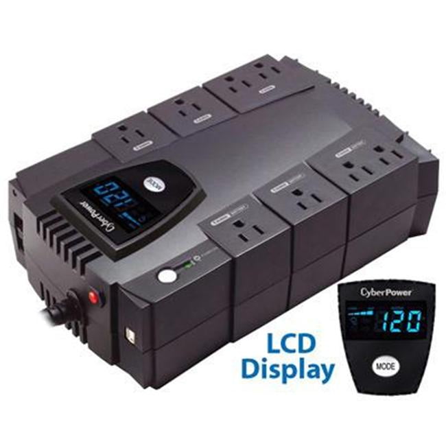 Cyberpower 600VA 340W UPS With LCD - Walmart.com