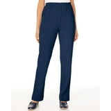 Blair Womens Essential Knit Pull-On Pants - Walmart.com