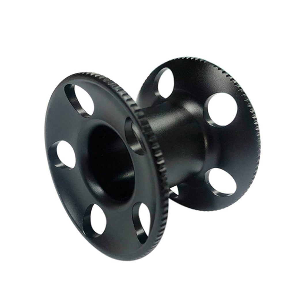 Five Hole Wire Wheel Spool Aluminum Alloy Diving Reel CNC Oxidation ...