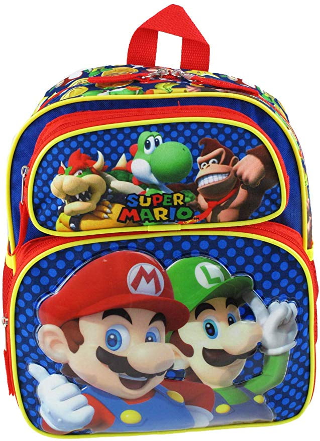 Super Mario Bros. 12" Mid Size Backpack - Mario Madness - 21121 ...