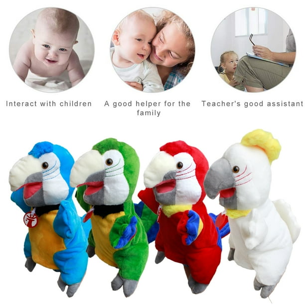 Bird Animal Plush Doll Children's Cartoon Hand Puppets Cartoon Bird ...