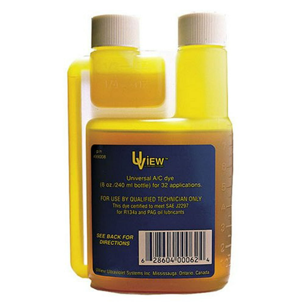 UVIEW UVU499008 Universal AC Dye - 8 oz Bottle - Walmart.com - Walmart.com