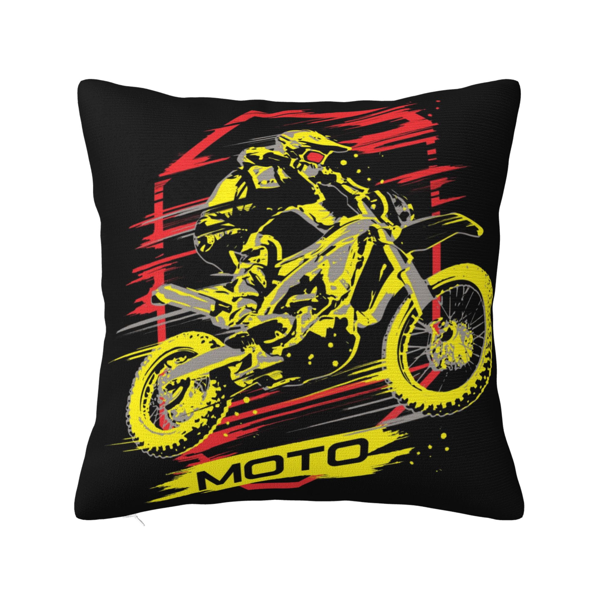 ZICANCN Auto Motorcycle Vehicle Decorative Throw Pillow Covers, Bed ...