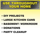 Brute Super Tuff® Compactor Trash Bags, 20 Gallon, 20 Bags (Twist Tie ...