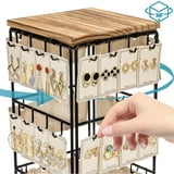 Sfugno 360 Rotating Earring Display Stands for Selling, Earring Rack ...