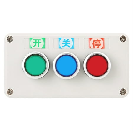 Gate Manual Switch Three Wire Connection Control Button Manual Switch ...