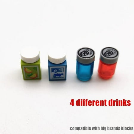 Citi Food Blocks Toys For Children Montessori Pretend Play City Friends ...