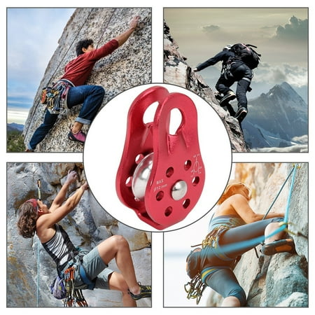 Climbing Pulley, Mountaineering Pulley, Portable Rescue Pulley ...