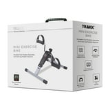 TRAKK Home Fitness Mini Exercise Portable Under Desk Bike Peddler ...