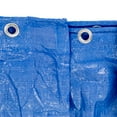 B-Air Grizzly Tarps 14 x 30 Feet Blue Multi Purpose Waterproof Poly ...