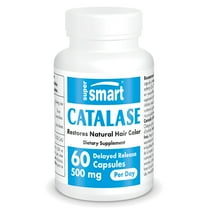 Catalase Extreme 10,000, 60 Capsules - Enzyme Replenisher, Hair ...
