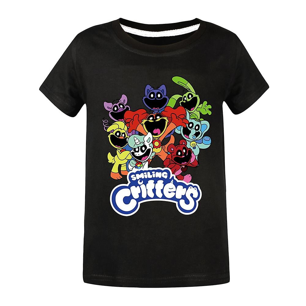Click here for Bomveson Smiling Critters Kids T Shirt Cartoon Cat... prices