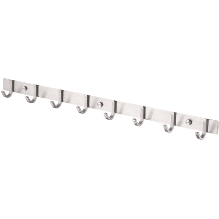Bar with 6/8 Hooks Made of Stainless Steel Bathrobe Hooks Wall-mounted ...