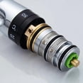 CEORPER Brass Ceramic Stem Ceramic Disc Cartridge Replacement for ...