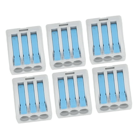 Compact Wires Fast Connection Terminal, 250V Aging Resistance Electric ...