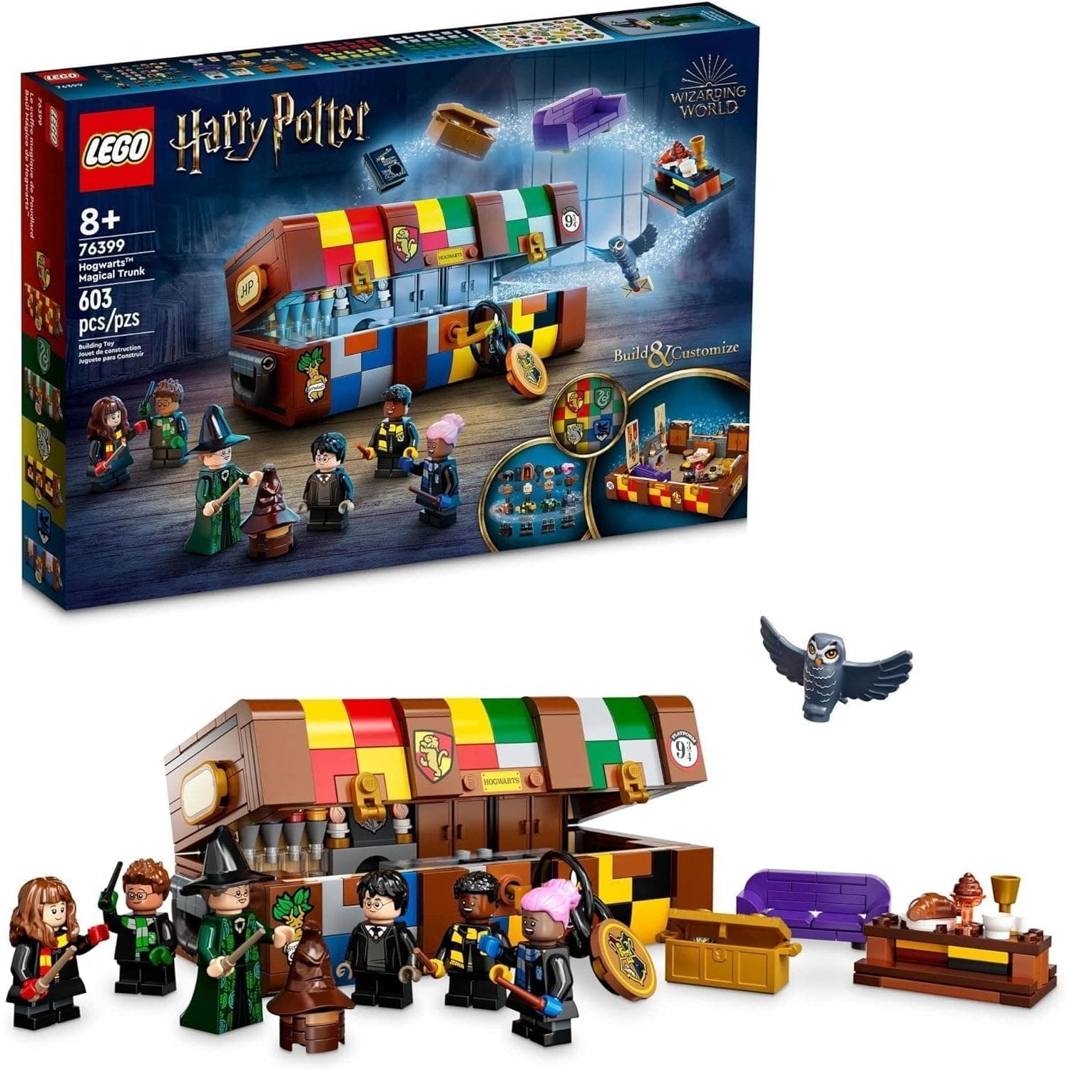 Click here for Lego Harry Potter Hogwarts Magic Suitcase 76399 prices