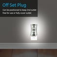 GE CoverLite LED Plug-In Night Light, Cornucopia Design, Brushed Nickel ...