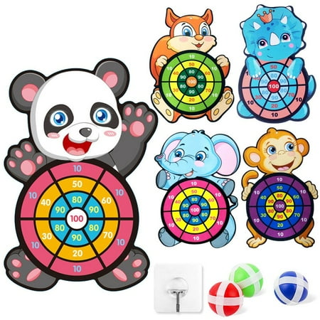 Throw Ball Dartboard Target Sticky Ball Party Dartboard Toy Sports ...