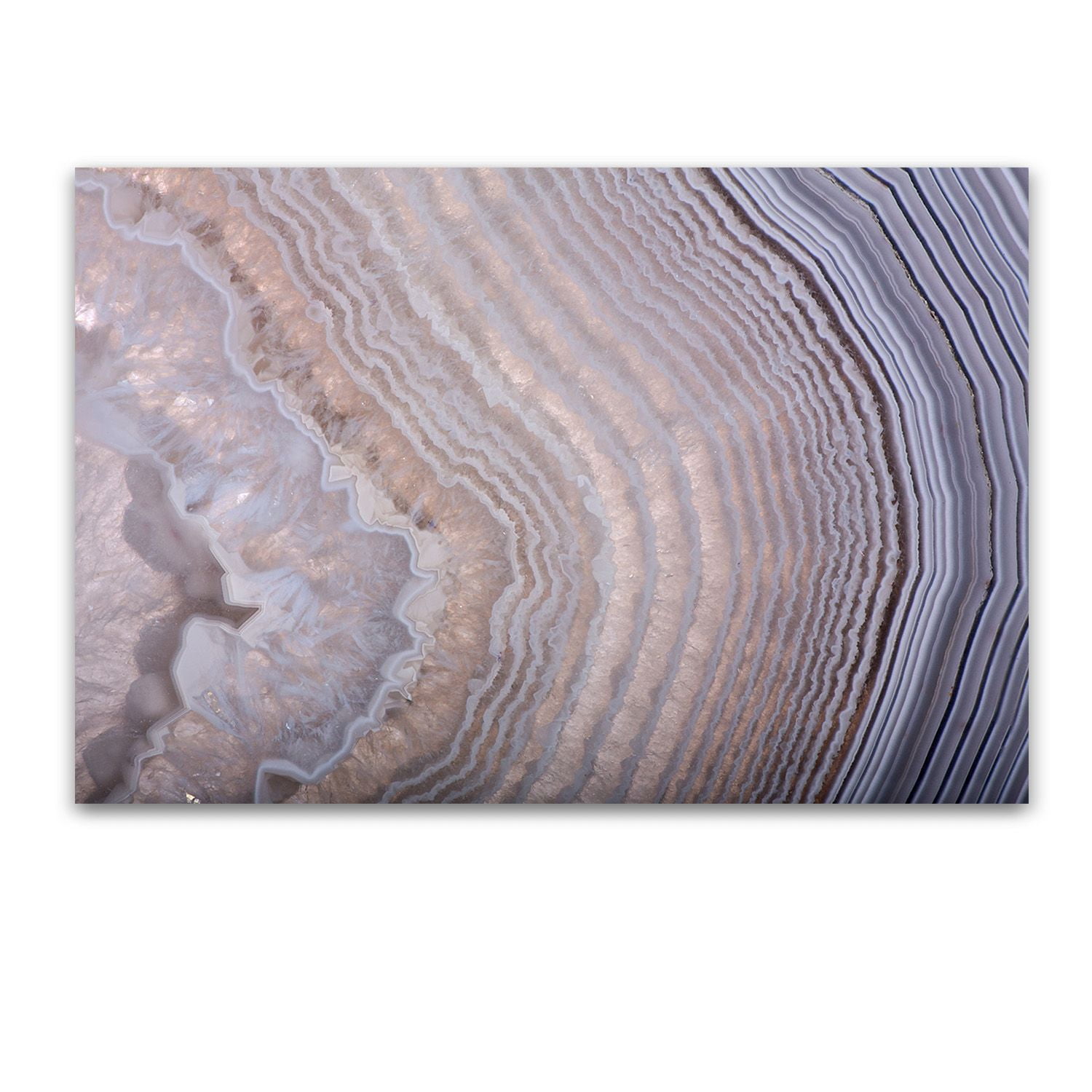 Startonight Tempered Acrylic Glass Wall Art - Abstract Theme Purple ...