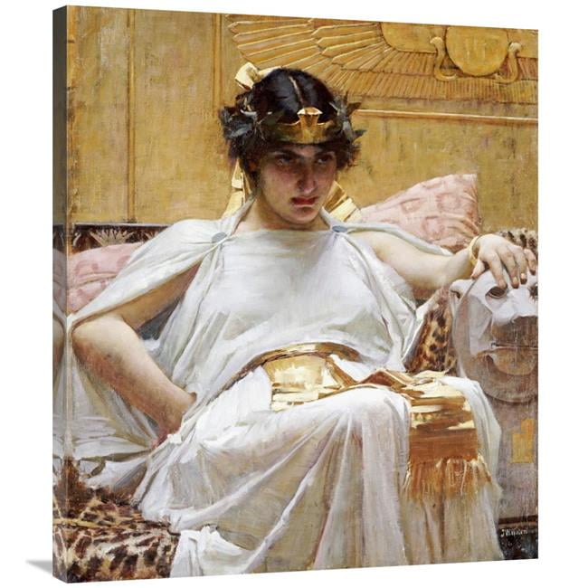 36 in. Cleopatra Art Print - John William Waterhouse - Walmart.com