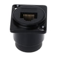 D-Type Module RJ45 Socket Cable Female Connector CAT6 Panel Mount ...