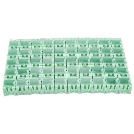 Smd Electronic Component Container Mini Storage Boxes Containers 50 Pcs ...