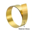 Uxcell Brass Sheet Roll, 0.3x20x1000mm Brass Foil Roll Brass Strip Gold ...