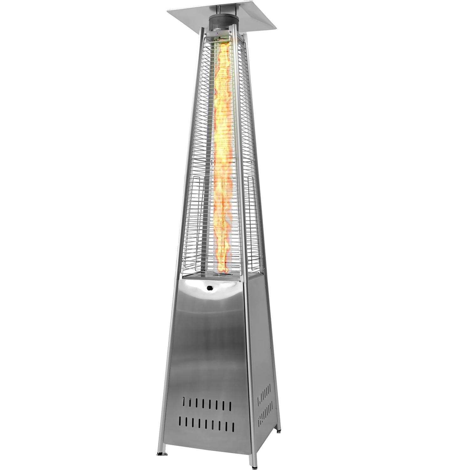 Calefactor Exterior Piramide Calenton Gas Lp Acero Inox 2.2m | Bodega ...