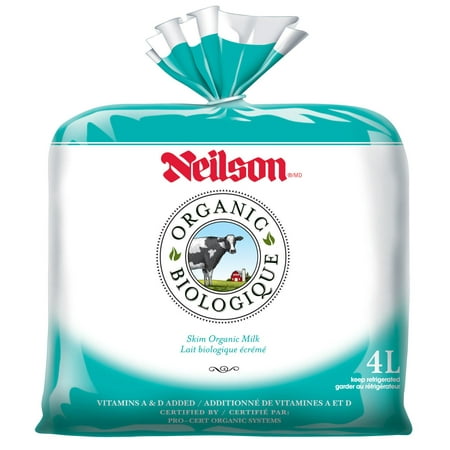 Neilson Skim Organic Milk Bag - Walmart.ca