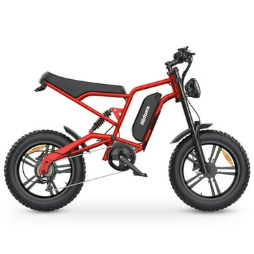 Macfox X2 Throttle Motorized Electric Bike with High-Power Brushless ...