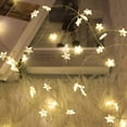 MAMOWEAR Mini Star String Lights Indoor 13.1FT 40 LED Decorative Fairy ...
