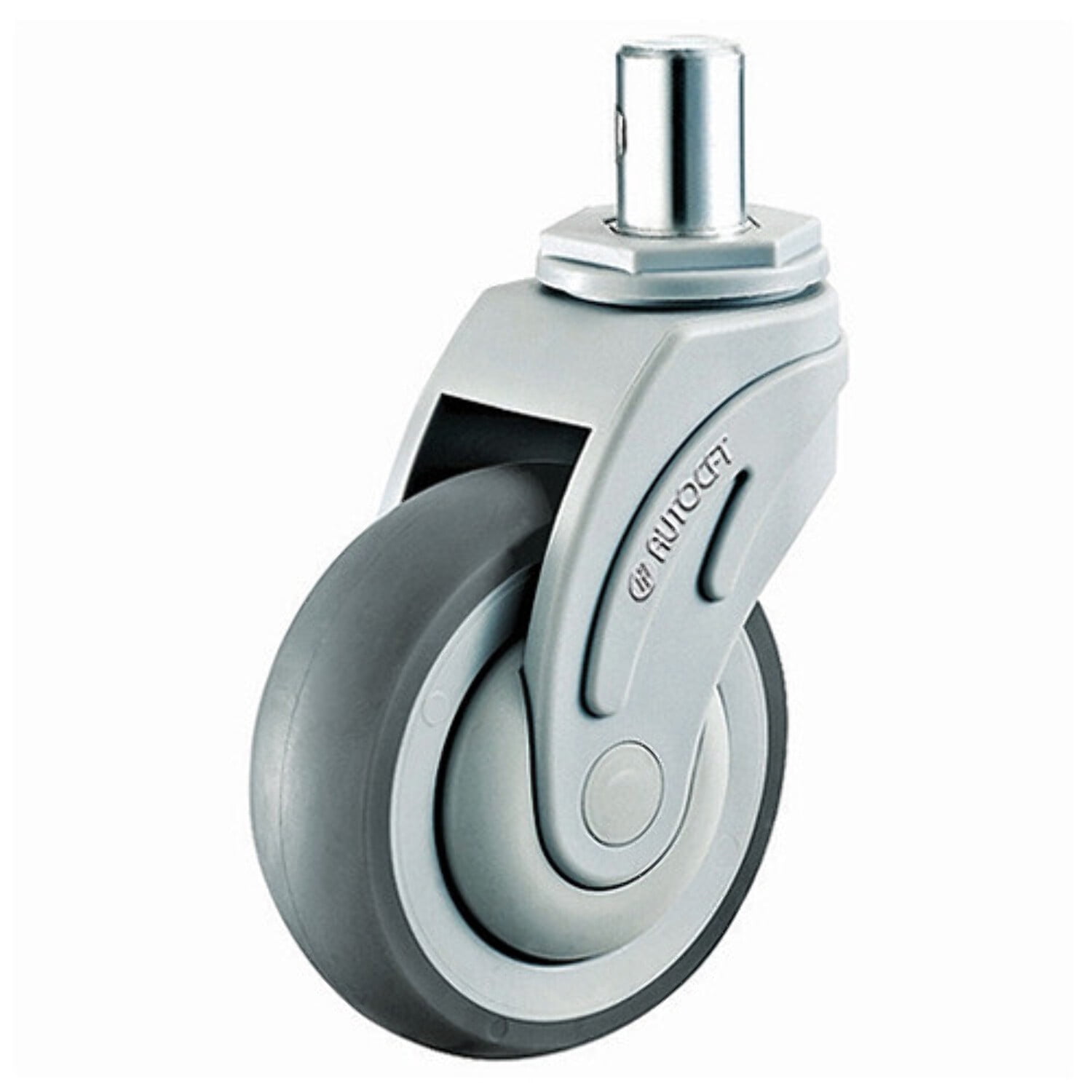 Carrymaster ACMC-127SRS Light-Duty Swivel Round Stem Medical Plastic ...