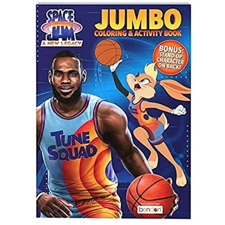 Bendon Inc Space Jam: A New Legacy Jumbo Coloring & Activity Book - Fun ...