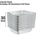 Nicole Home Collection Aluminum Foil Pans, Half Size 9” x 13 ...