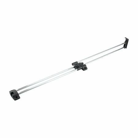 Qiilu Clothes Pole,Closet Rod,Wardrobe Chrome Pull Out Retractable ...