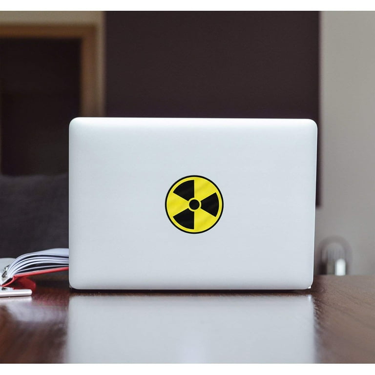 Nuclear Symbol Sticker Nuclear Radiation Symbol Stickers | Zazzle