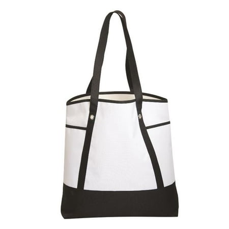 Debco TO5985 Tote Bag - Black / White - Walmart.ca