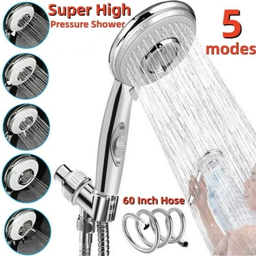 Chrome Shower Faucet Single Function Shower Trim Kit with Rough-in ...