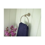 Moen Darcy Brushed Nickel Towel Ring Zinc - Walmart.com