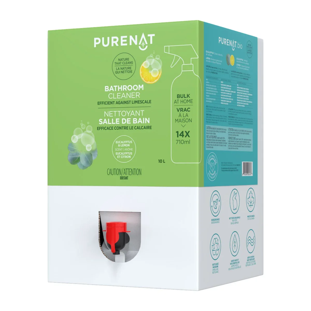 Click here for Purenature Purenat Bathroom Cleaner Bulk Refill 10... prices