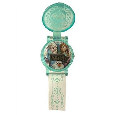 Disney Frozen 2 Elsa Girls' Stainless Steel Time Teacher Watch, 1-Pack ...